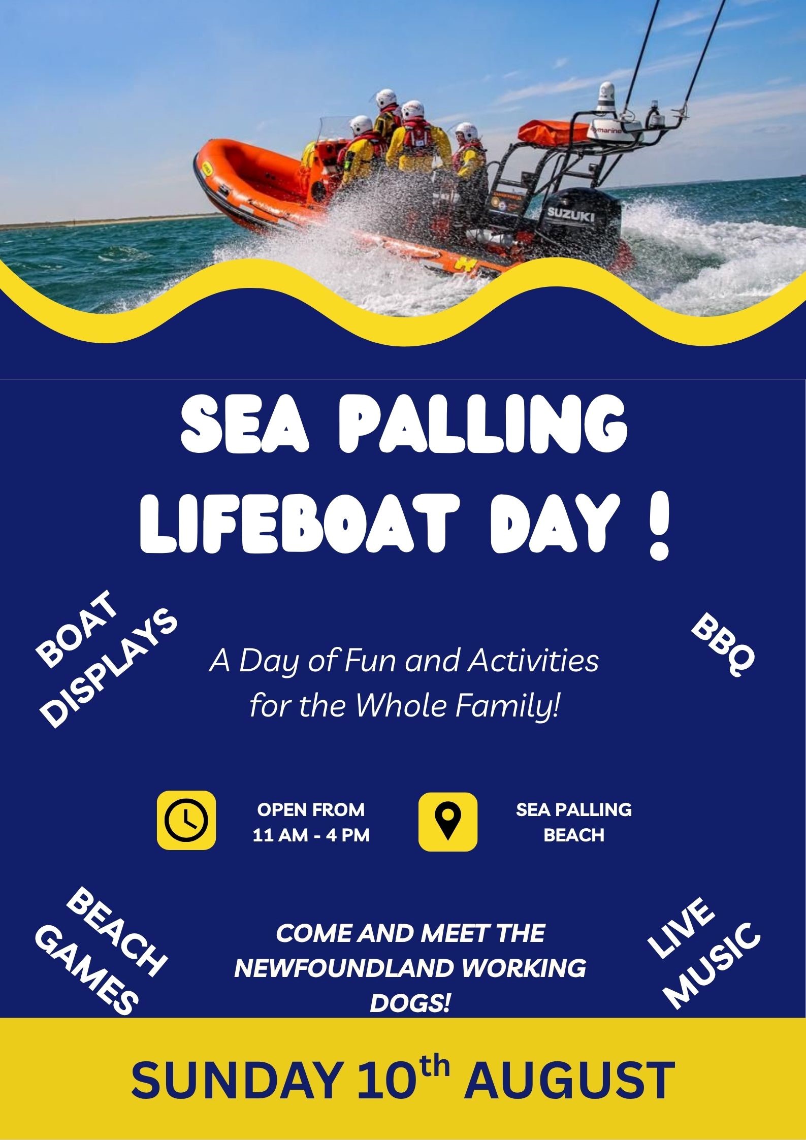 Save the Date! – Sea Palling Independent Lifeboat